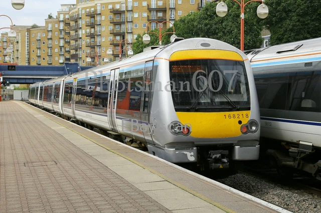 CLASS 168 168218, 3 car DMU, in Chiltern Silver @ London Marylebone £0. ...