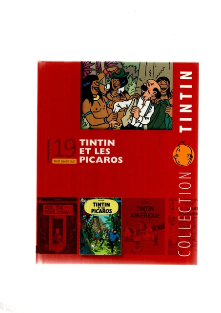COLLECTION TINTIN N°19. TINTIN ET LES PICAROS. Moulinsart 2011. Livret ...