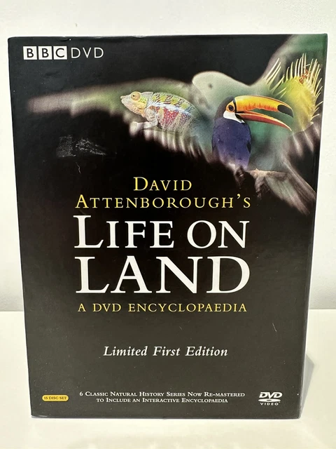 DAVID ATTENBOROUGH LIFE On Land Limited First Edition With Autograph ...