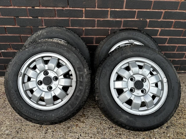 GENUINE VOLKSWAGEN VW Mk1 GOLF GTI 13” TARANTULAR ALLOY WHEELS £312.68 ...
