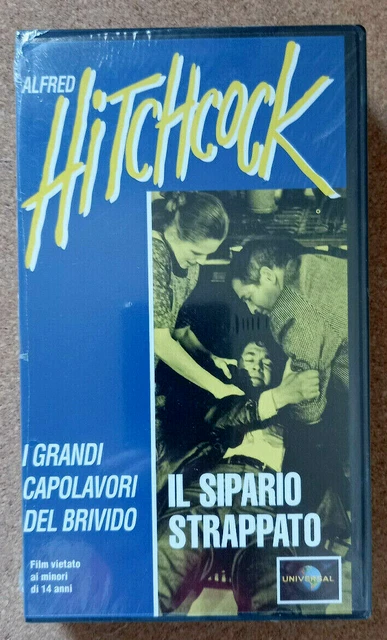 VHS FILM IL SIPARIO STRAPPATO Capolavori Alfred Hitchcock DeAgostini ...