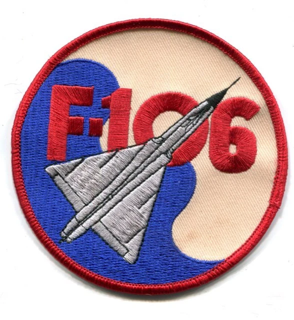 RARE USAF CONVAIR F-106 Delta Dart Fighter Interceptor Patch Cold War ...