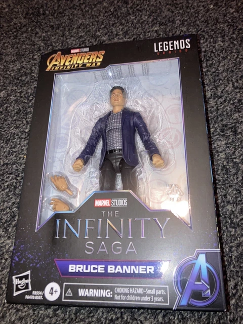 HASBRO MARVEL LEGENDS Series Bruce Banner, Avengers: Infinity War 6 ...