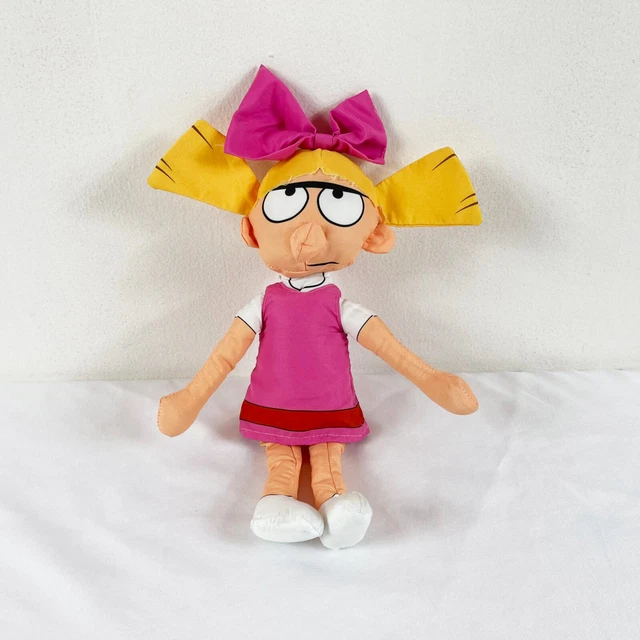 A177 Nickelodeon Hey Arnold Helga Girl Plush 12 Stuffed Toy Lovey £12