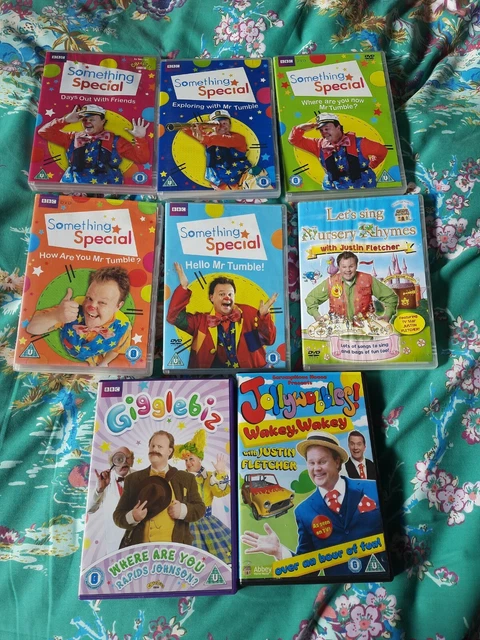 SOMETHING SPECIAL MR Tumble Makaton Jollywobbles Gigglebiz bundle 8 ...