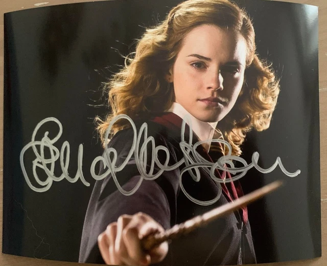 EMMA WATSON Harry Potter Autographe Autograph EUR 75,00 - PicClick FR