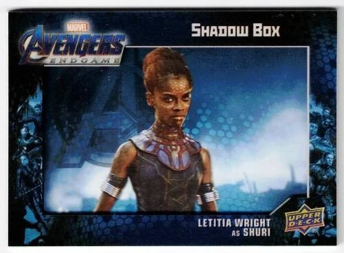 AVENGERS ENDGAME / Captain Marvel: Shadow Box SB-6 Letitia Wright as ...