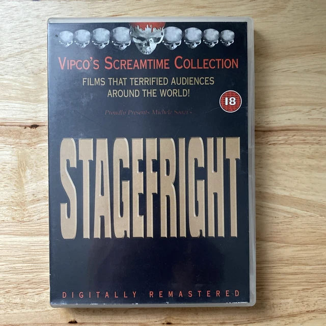 STAGEFRIGHT DVD, VIPCOS Screamtime Collection, Horror Classic, Michele ...