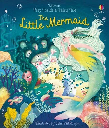 PEEP INSIDE A Fairy Tale The Little Mermaid by Anna Milbourne, NEW Book ...