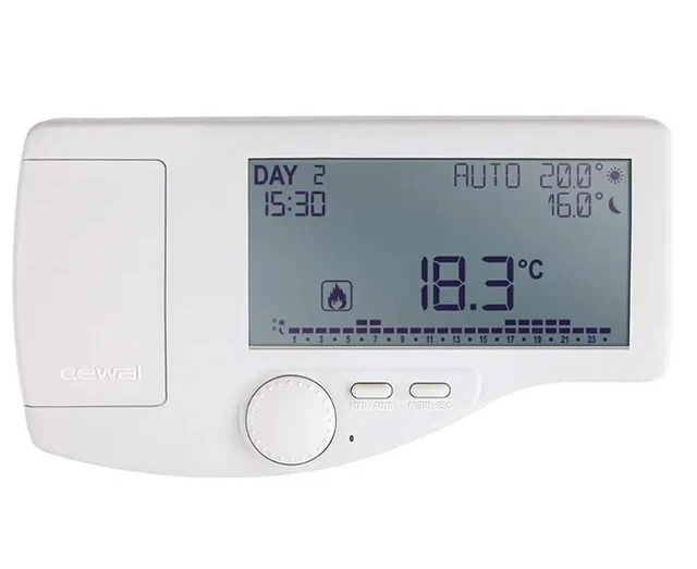 CHRONOTHERMOSTAT NUMÉRIQUE JOURNALIER / Hebdomadaire Cewal Modèle Enjoy Mural EUR 131,98 ...