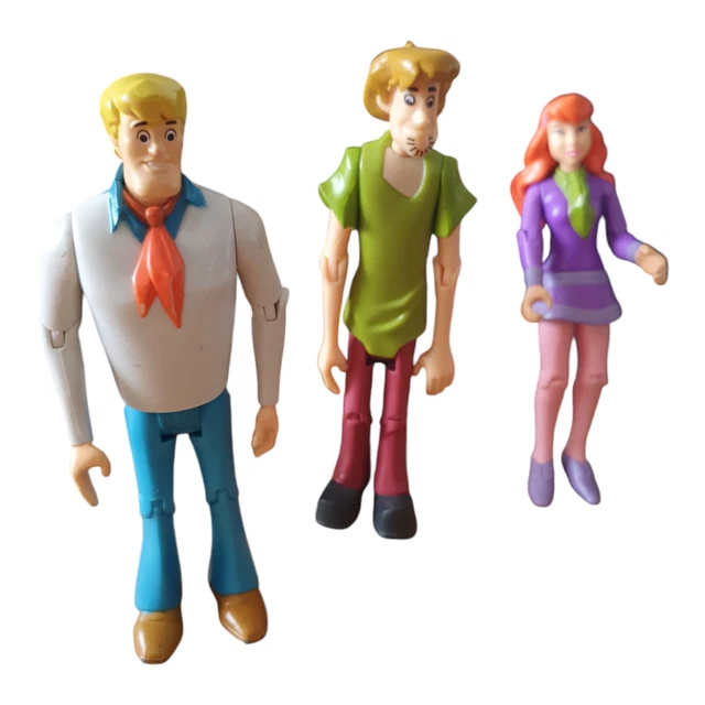 SCOOBY DOO 3 x Scooby Doo Figure Bundle - Shaggy, Fred & Daphne £17.35 ...