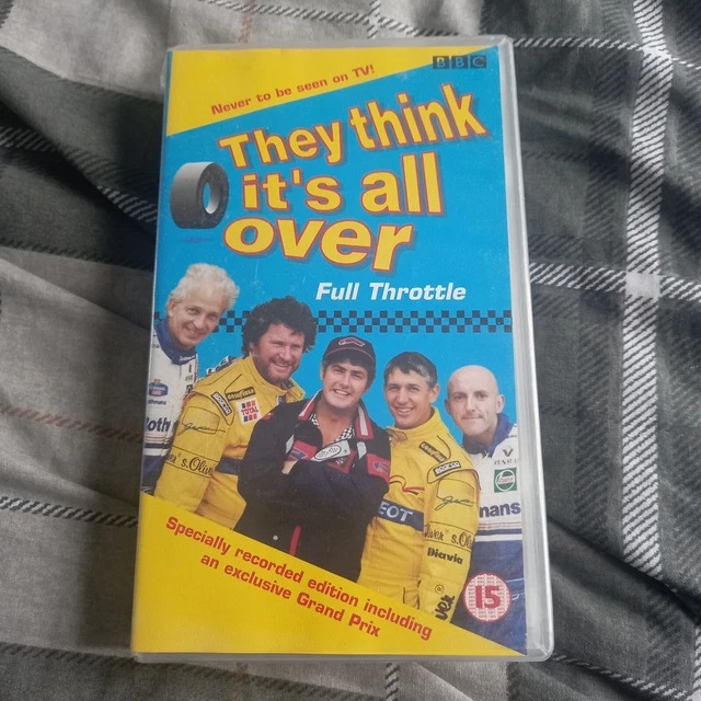 THEY THINK ITS All Over Full Throttle Vhs Cassette £2.80 - PicClick UK