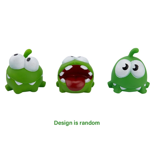 ROPE FROG VINYL Rubber Games Doll OM NOM Candy Gulping Monster Toys ...