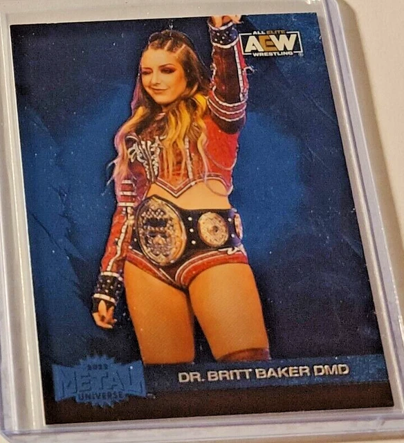 CARTE DE BASE 2022 Upper Deck AEW Metal SP #107 Dr. Britt Baker DMD EUR 4,45 - PicClick FR
