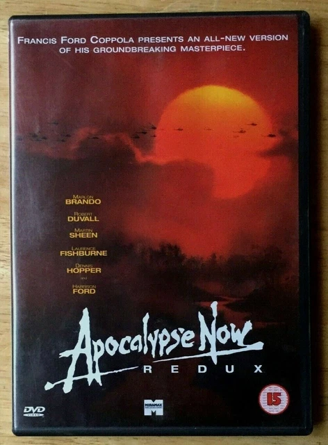 APOCALYPSE NOW REDUX Francis Ford Coppola Marlon Brando Pal Reg 2 Dvd ...