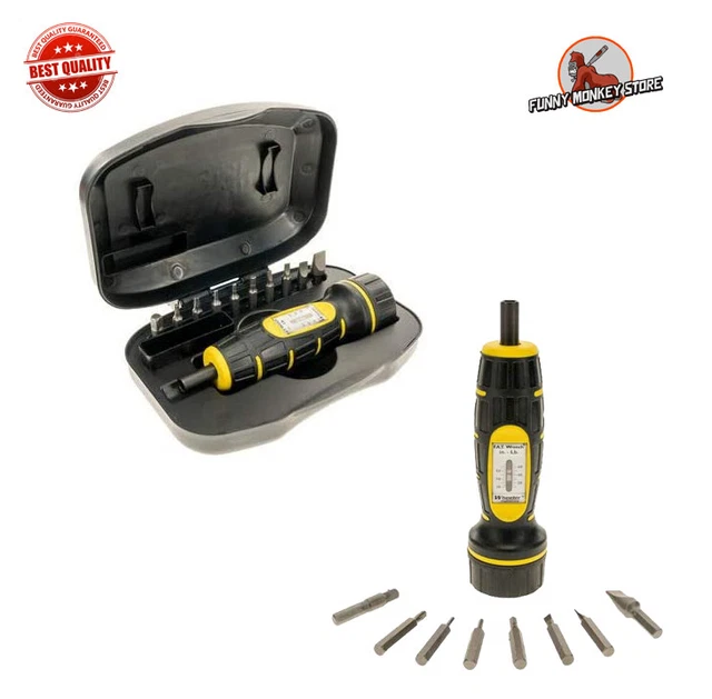 TORQUE WRENCH SET Firearms Screw Driver Bits Fat Tools Hand Gunsmith ...