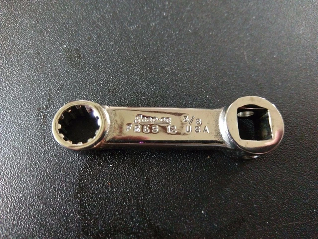 FRES 12 SNAP-ON 3/8'' Drive Spline SAE 3/8'' Standard Torque Adapter ...