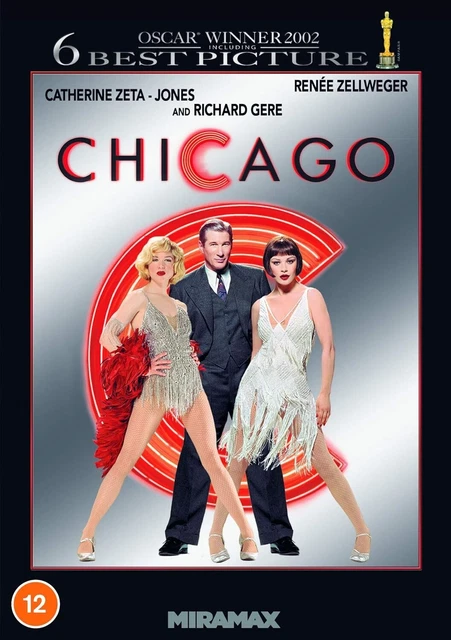 CHICAGO DVD CATHERINE Zeta-Jones Renée Zellweger Richard Gere - New ...