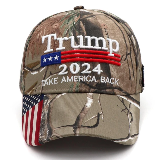 TRUMP 2024 HAT Take America Back MAGA USA Embroidery Adjustable ...