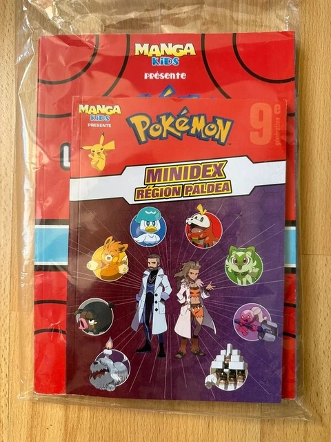 POKÉMON MINIDEX REGION PALDEA 9G Pokedex + Guide ultime Manga Kids neuf ...