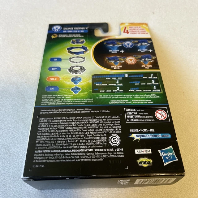 Beyblade Burst Quad Drive Salvage Valtryek V7 Eur 19 61 Picclick Fr