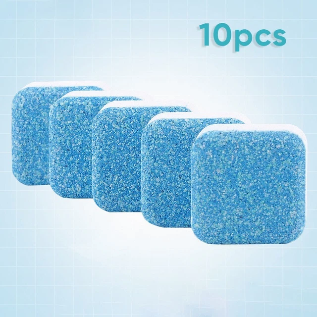 10PCS OXYGEN EFFERVESCENT Tablets for a Deep Cleaning of Your Washing ...