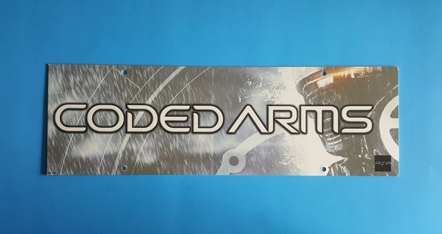 CODED ARMS 2005 Video Game Store Display Ceiling Sign SONY PSP ...