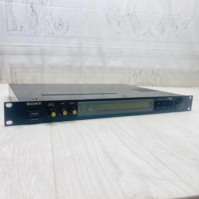 SONY DPS-R7 DIGITAL Reverb Digital Reverberator Vintage Working from ...