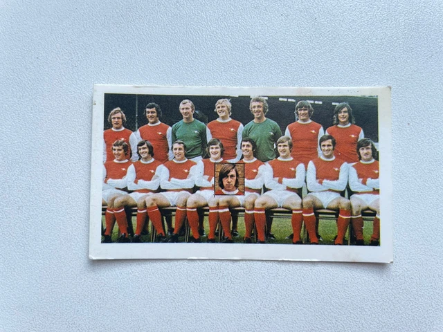 ARSENAL FC TEAM Photo 1970-71 Mirrorcard Soccer Star card - Mint £2.00 ...