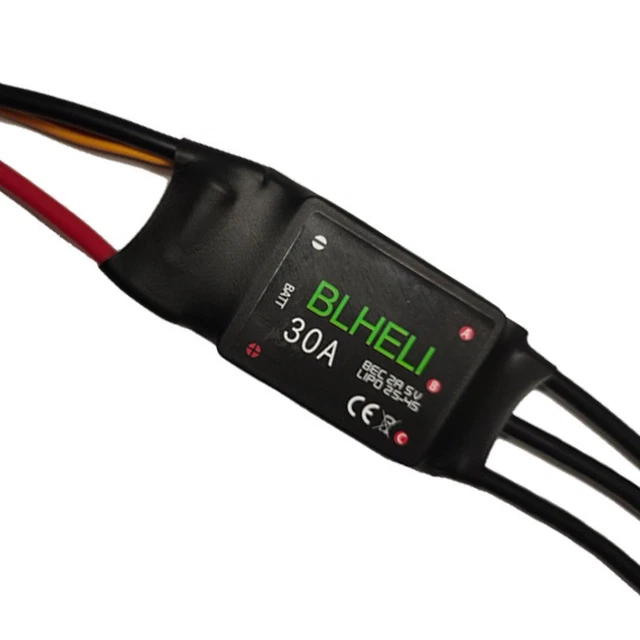 FOR BLHELI-S 30A Brushless ESC Bidirectional Fixed Wing/UAV Model ...
