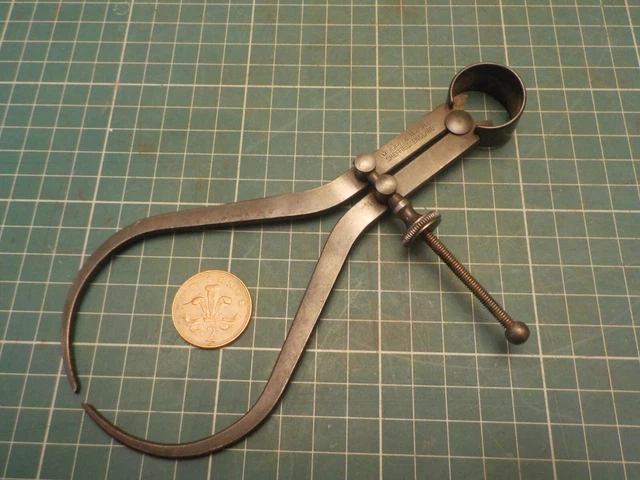 VINTAGE MOORE & Wright External Calipers Dividers Tool. £5.91 - PicClick UK