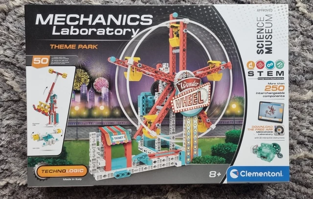 CLEMENTONI MECHANICS LAB Theme Park, Amusements, Science & Play 8 ...