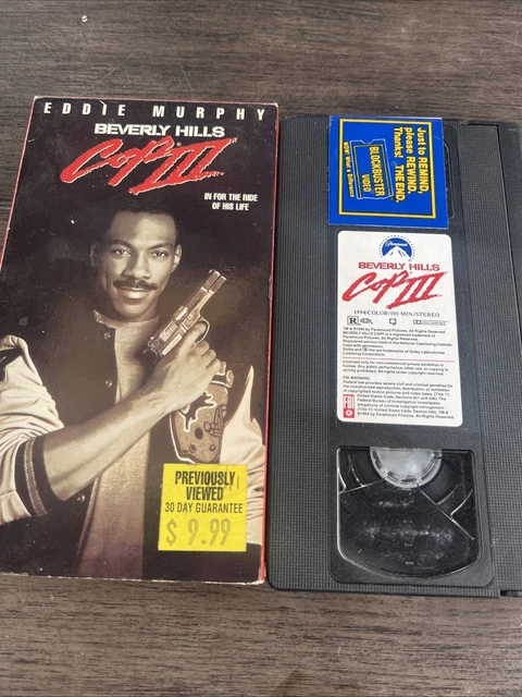 BEVERLY HILLS COP III (VHS, 1994) Eddie Murphy, Judge Reinhold $5.14 ...