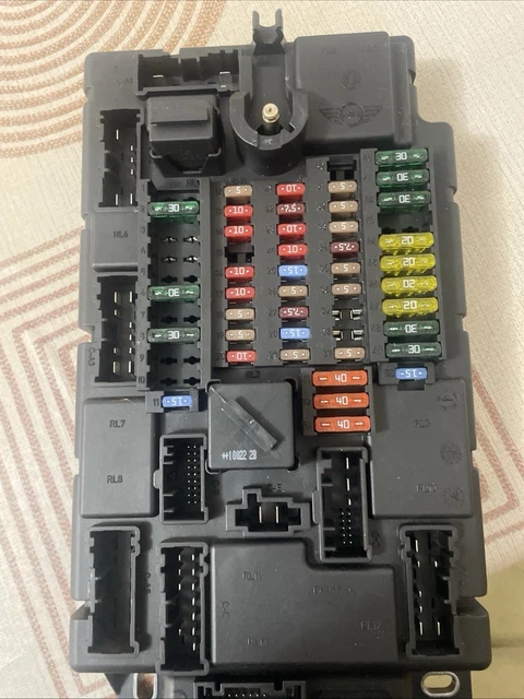 MINI R56 H5 PL3 SPEG Fusebox JBE Junction Fuse Box Module 6135 3455528 ...