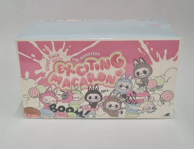 AUTHENTIC POP MART THE MONSTERS - Labubu Tasty Macarons Whole Set ...