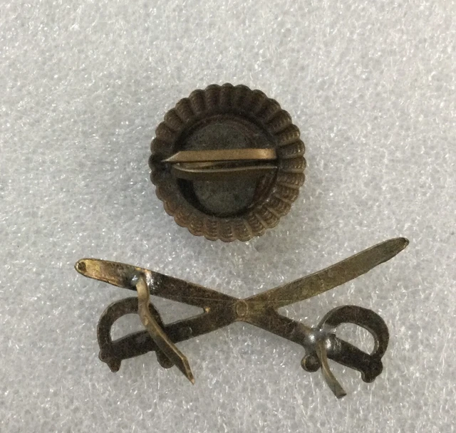 WEST GERMAN ARMY Cockade & Crossed Swords For The M43 Field Cap. £6.52 ...