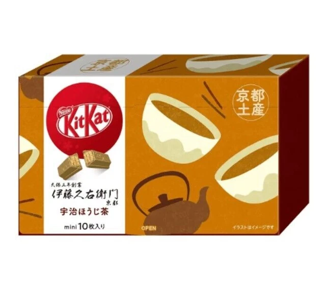 NESTLÉ KIT KAT Mini Ito Kyuemon Uji-Hojicha 10 pièces - Tokyo Snack ...