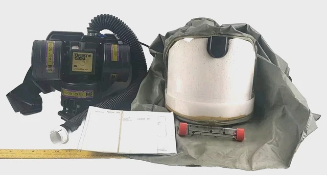 3M HOOD POWERED Air Purifying Respirator (PAPR) Military CBRN NBC MOPP ...