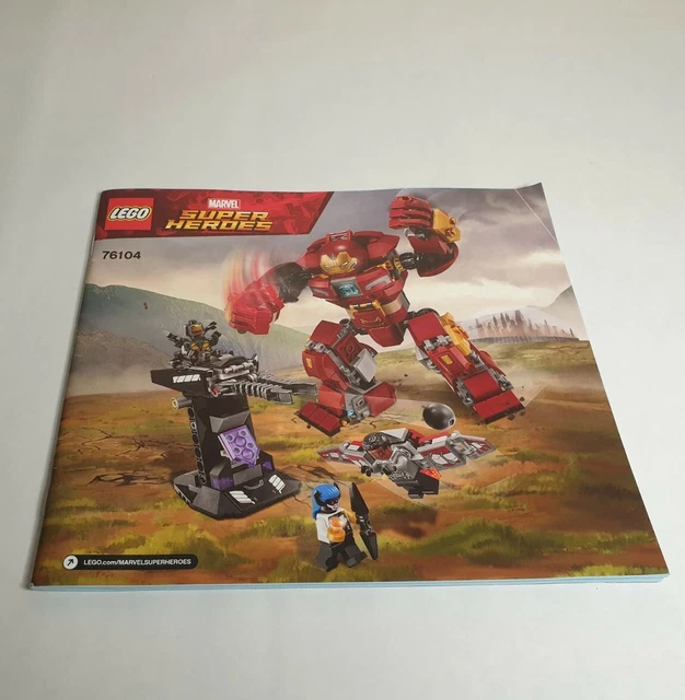 LEGO® MARVEL 76104 Der Hulkbuster Bauanleitung Building Instructions ...