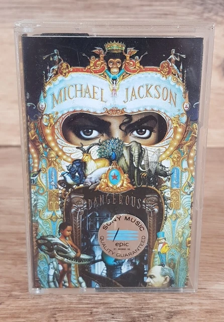 MICHAEL JACKSON DANGEROUS Cassette Tape Album Epic 465802 4 (J) £12.99 ...