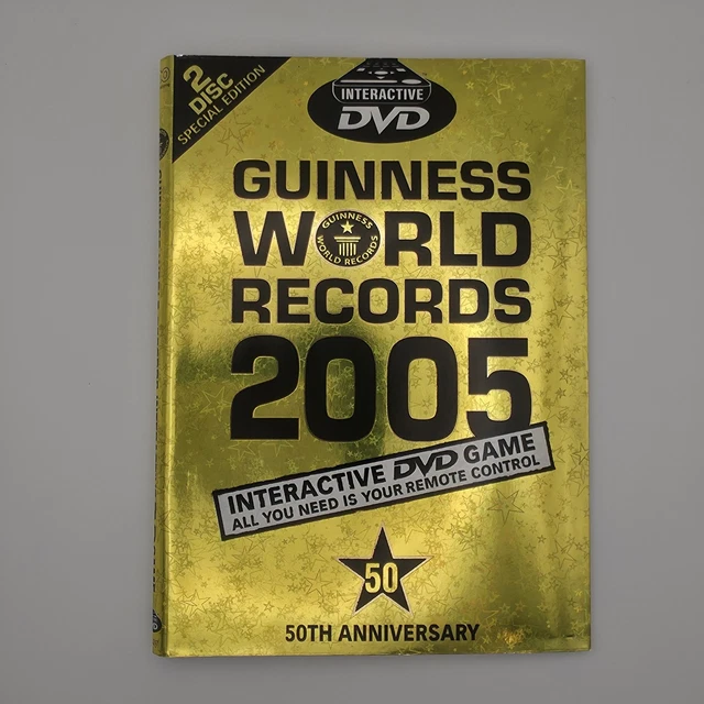 GUINNESS WORLD RECORDS 2005 [50th Anniversary Edition] DVD (2004) (E2 ...
