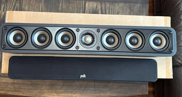 POLK SIGNATURE ELITE ES35 Centre Speaker - Black £182.68 - PicClick UK
