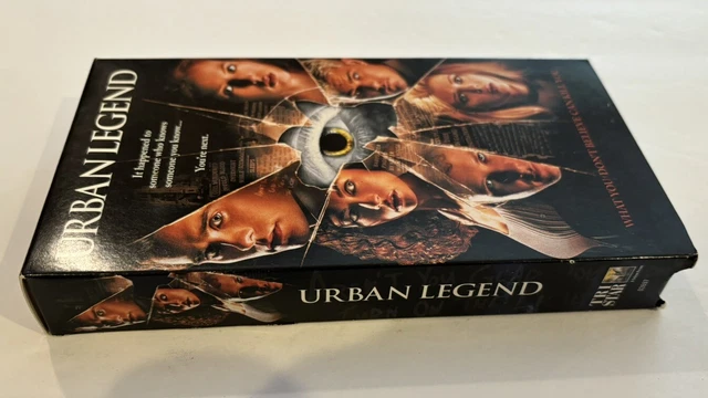 URBAN LEGEND 1998 Horror VHS Jared Leto, Alicia Witt, Rebecca Gayheart ...