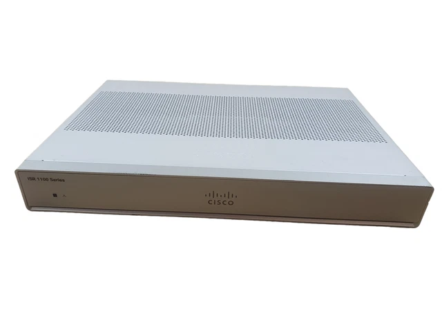 CISCO ISR 1100 Series C1117-4P Integrated Services Router no PSU £94.99 ...