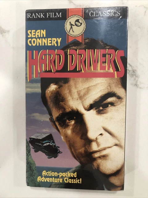 NEW SEALED! HARD Drivers VHS Video Sean Connery HTF VHS TAPE Rank Film ...