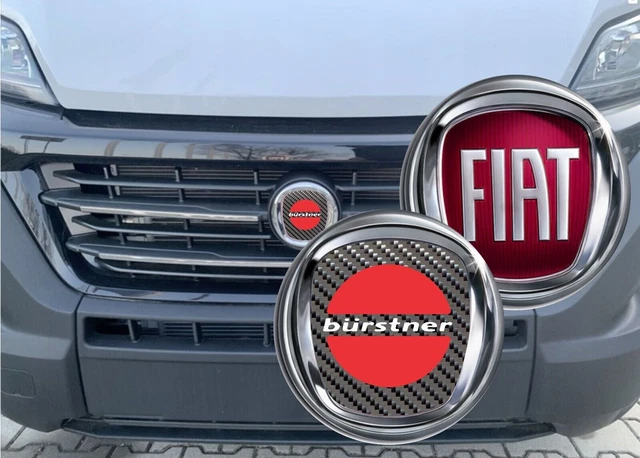 EMBLÈME BURSTNER, EMBLÈME de calandre Fiat Ducato pour Burstner, de ...