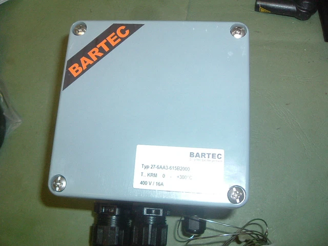 CONTRÔLEUR DE TEMPÉRATURE Bartec T Krm 27-6Aa3-615B2000...0-300C...... Neuf Emballé EUR 80,71 ...