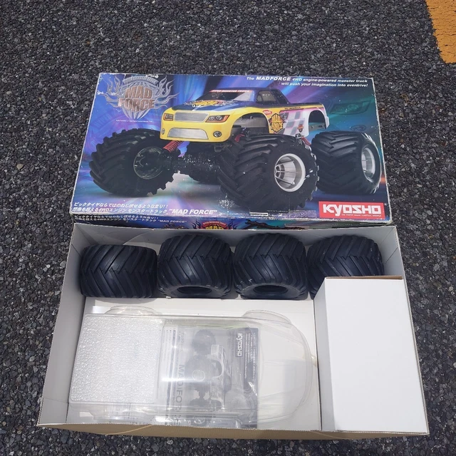 KYOSHO 31221 MAD Force 4WD GP21 Monster Truck Unassembled New Old Stock ...