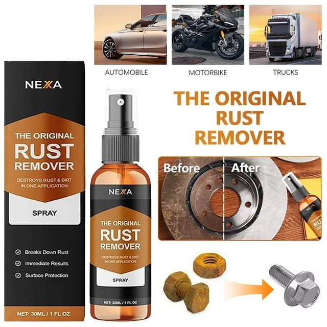 NEXA RUST REMOVER Spray, Rust Remover For Metal, Multipurpose Rust ...