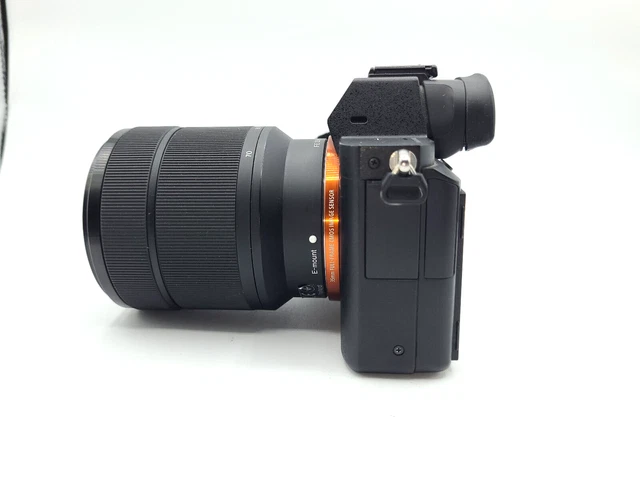 SONY ALPHA A7 II 24.3MP Full Frame Camera W/ 28-70mm Lens *MINT* *LOW ...